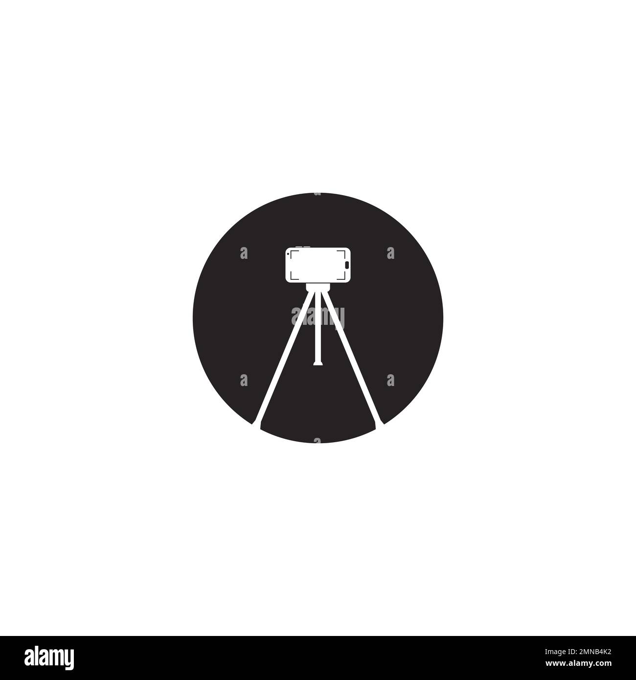 tripod icon vector illustration flat design Stock Photo - Alamy
