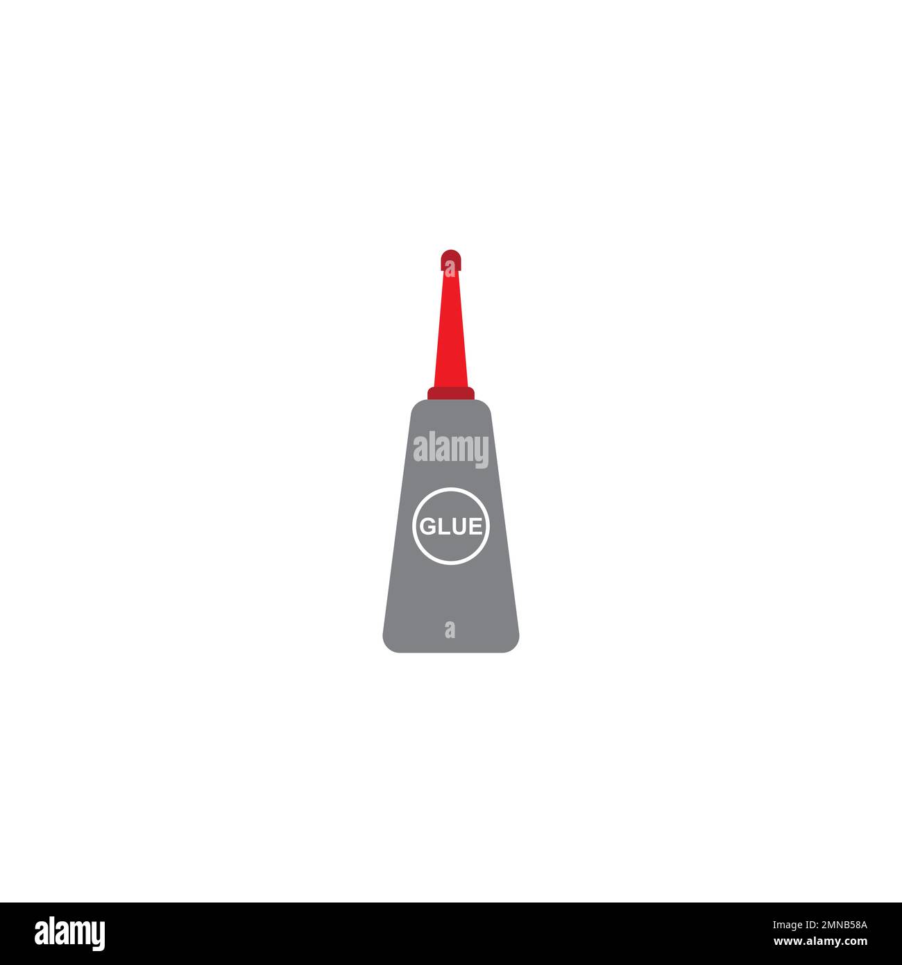 Glue icon vector isolated logo design Stock Photo - Alamy