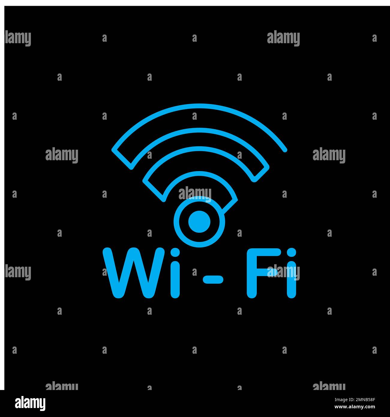 Wi fi icon vector hi-res stock photography and images - Alamy