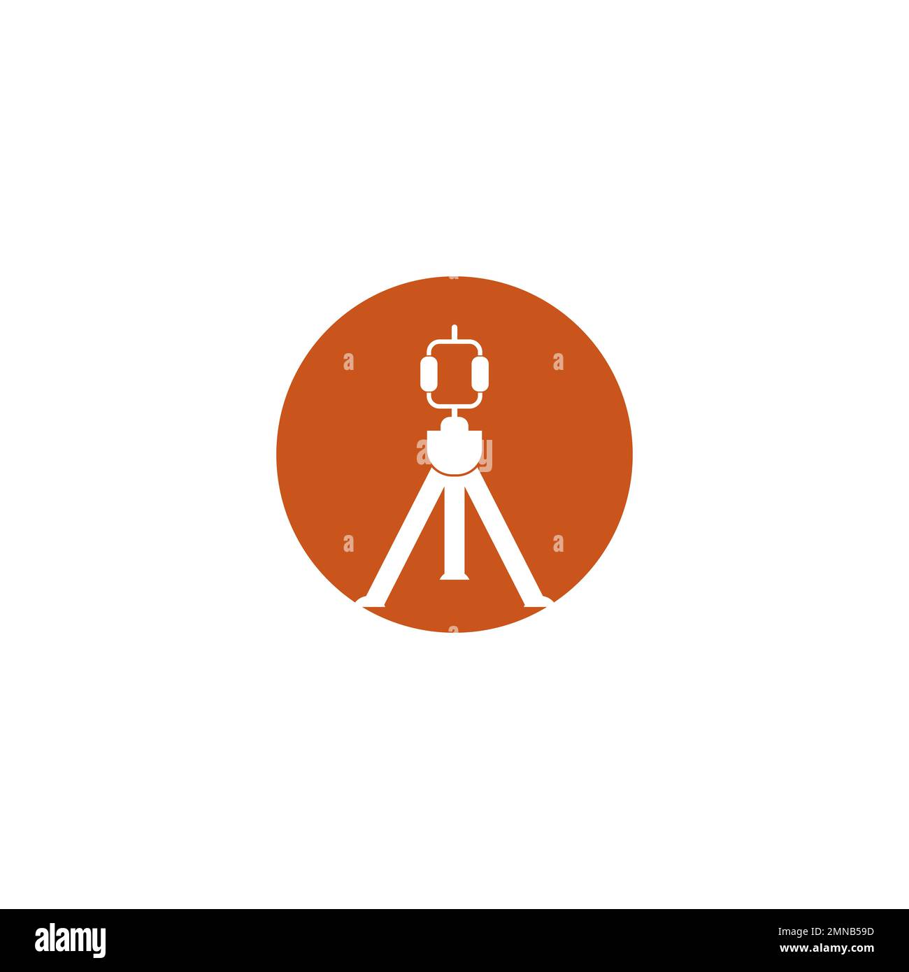 tripod icon vector illustration flat design Stock Photo - Alamy