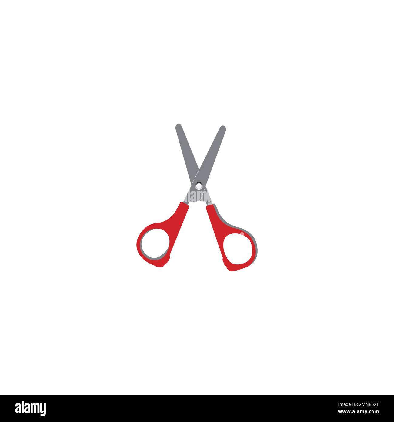 Scissor symbol vector Cut Out Stock Images & Pictures - Alamy