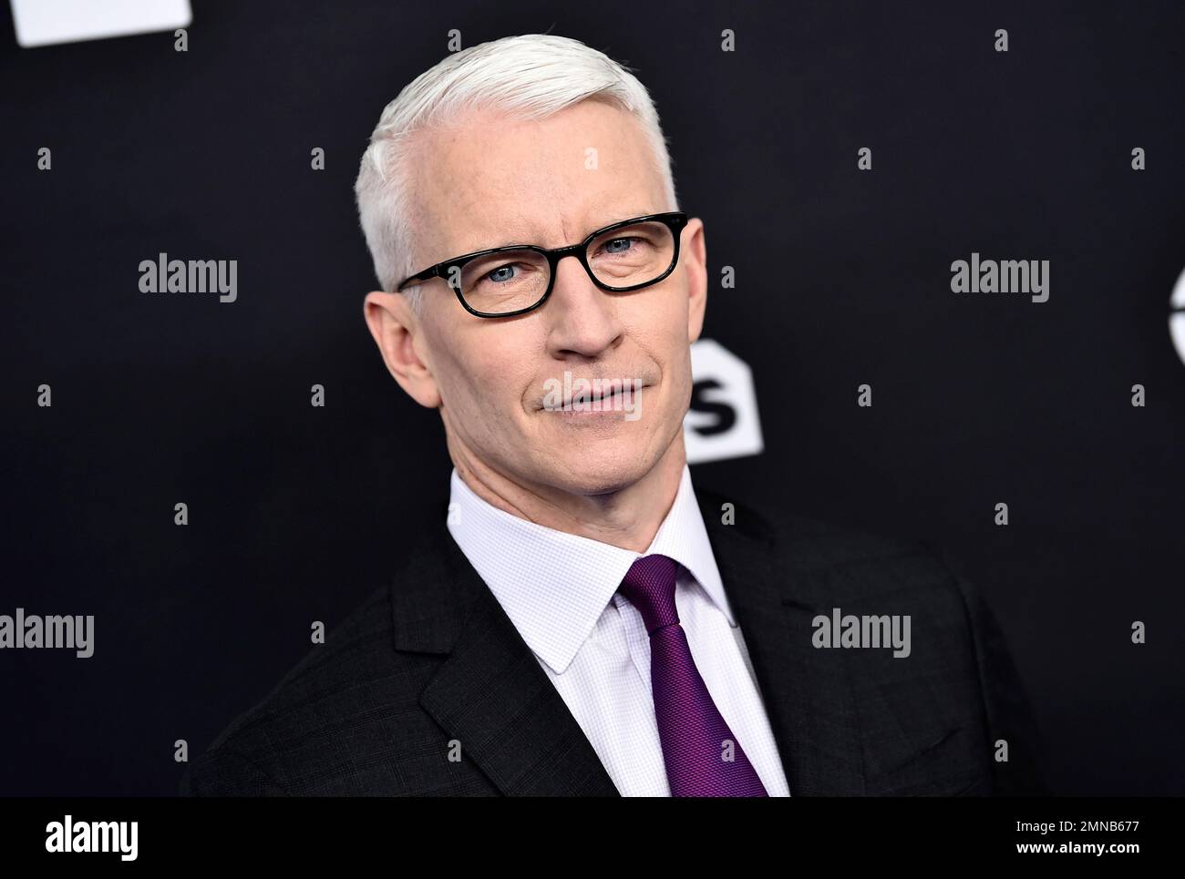 CNN news anchor Anderson Cooper attends the Turner Networks 2018 ...