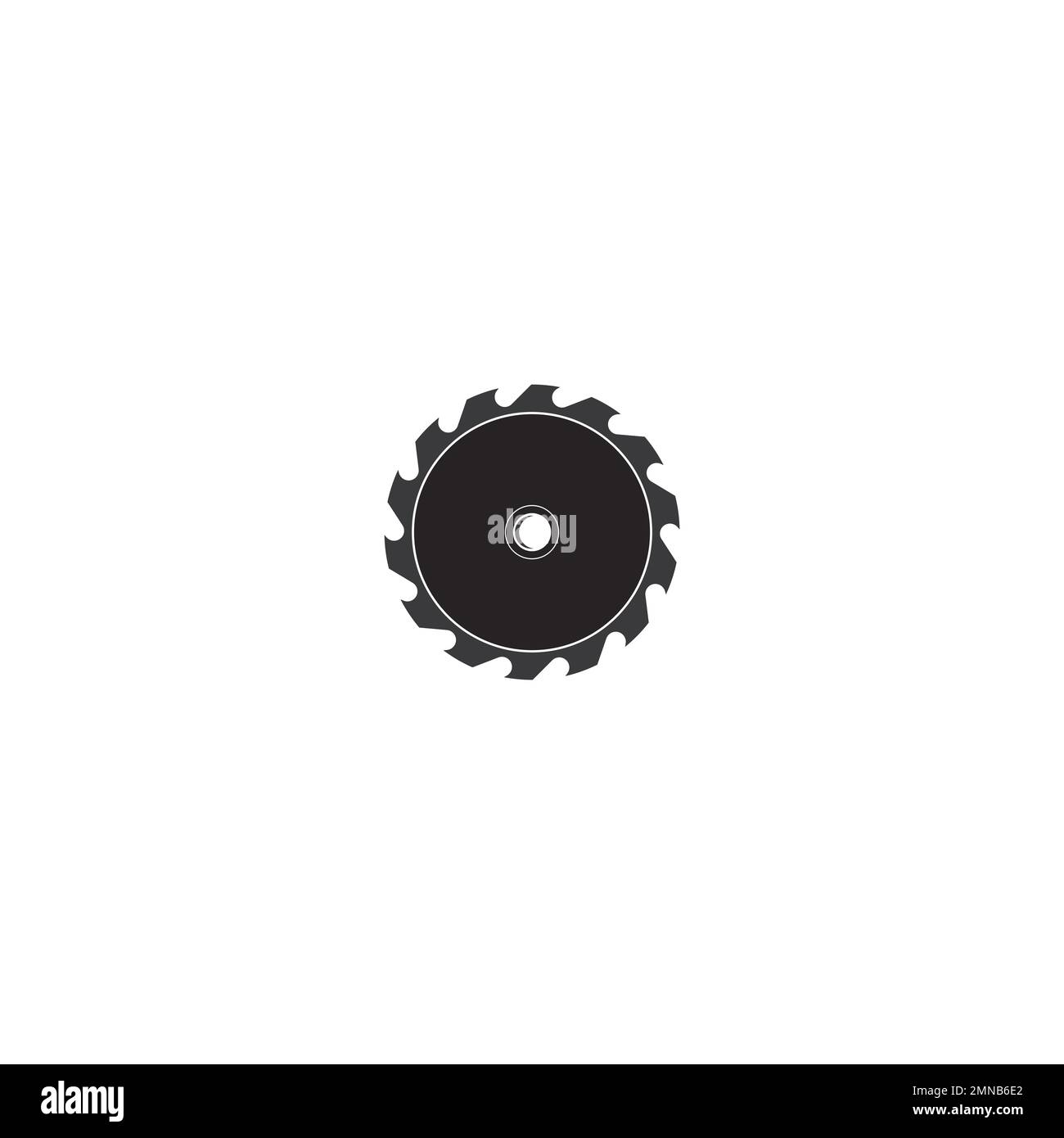Circular saw vector icon illustration sign for web and design Stock ...