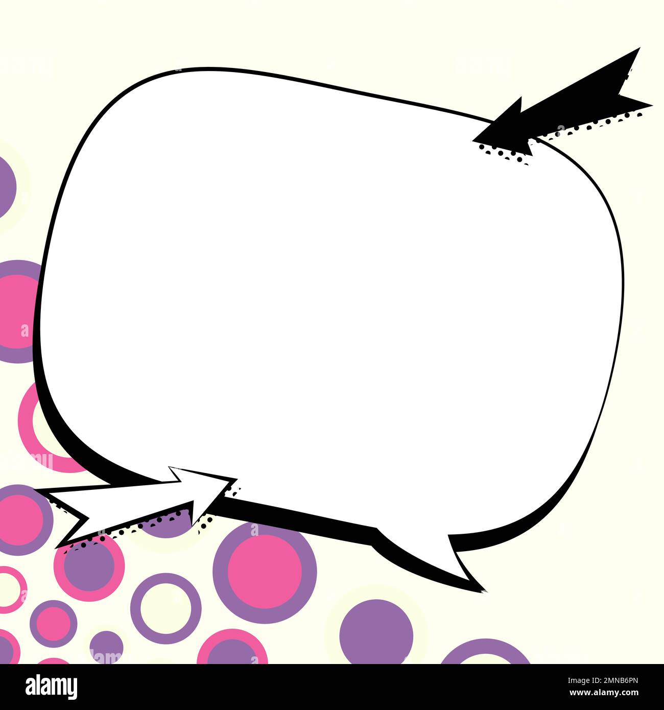 Comics Design Frames. Beautiful Photo Frame Set With Boom Bubbles For ...