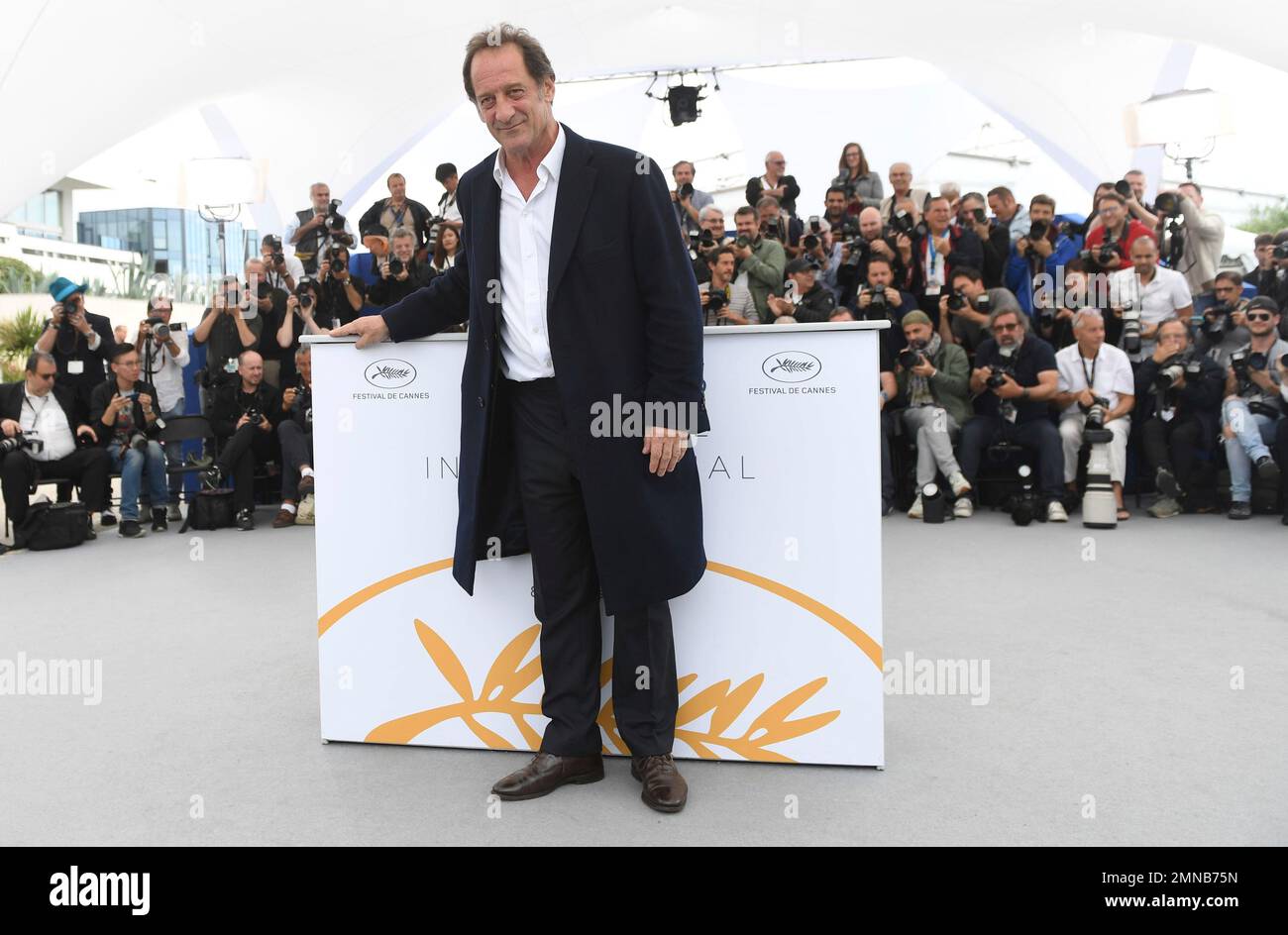 Actor Vincent Lindon poses for photographers during a photo call for ...