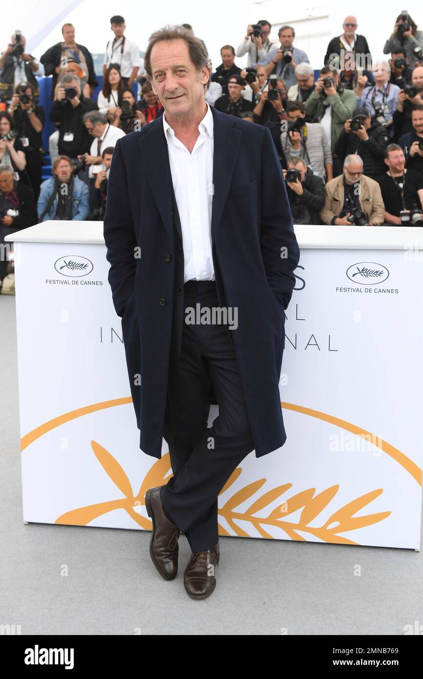 Actor Vincent Lindon poses for photographers during a photo call for ...