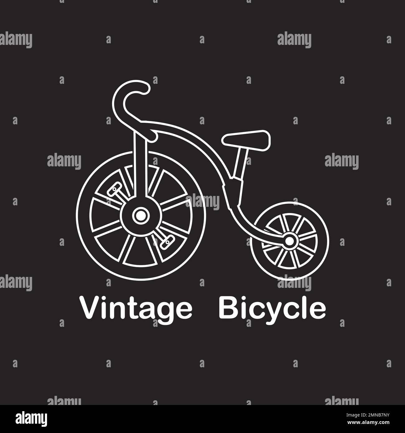 kids bike icon vector illustration flat design Stock Photo - Alamy