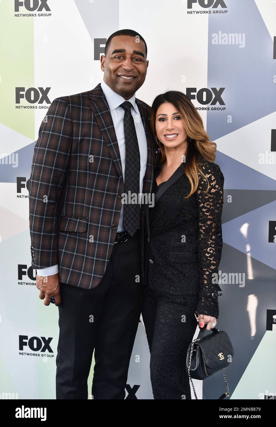 "First Things First" co-host Cris Carter and girlfriend attend the Fox ...