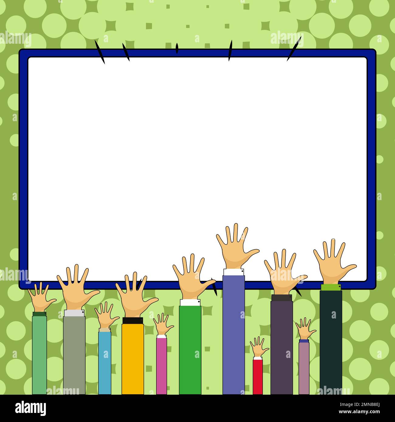Child holding up to computer Stock Vector Images - Alamy
