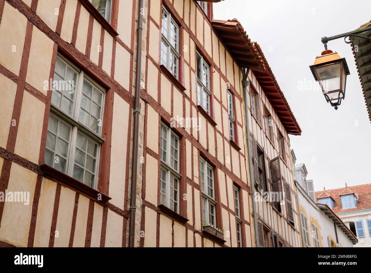Traditional architecture basque building house country in france Stock ...