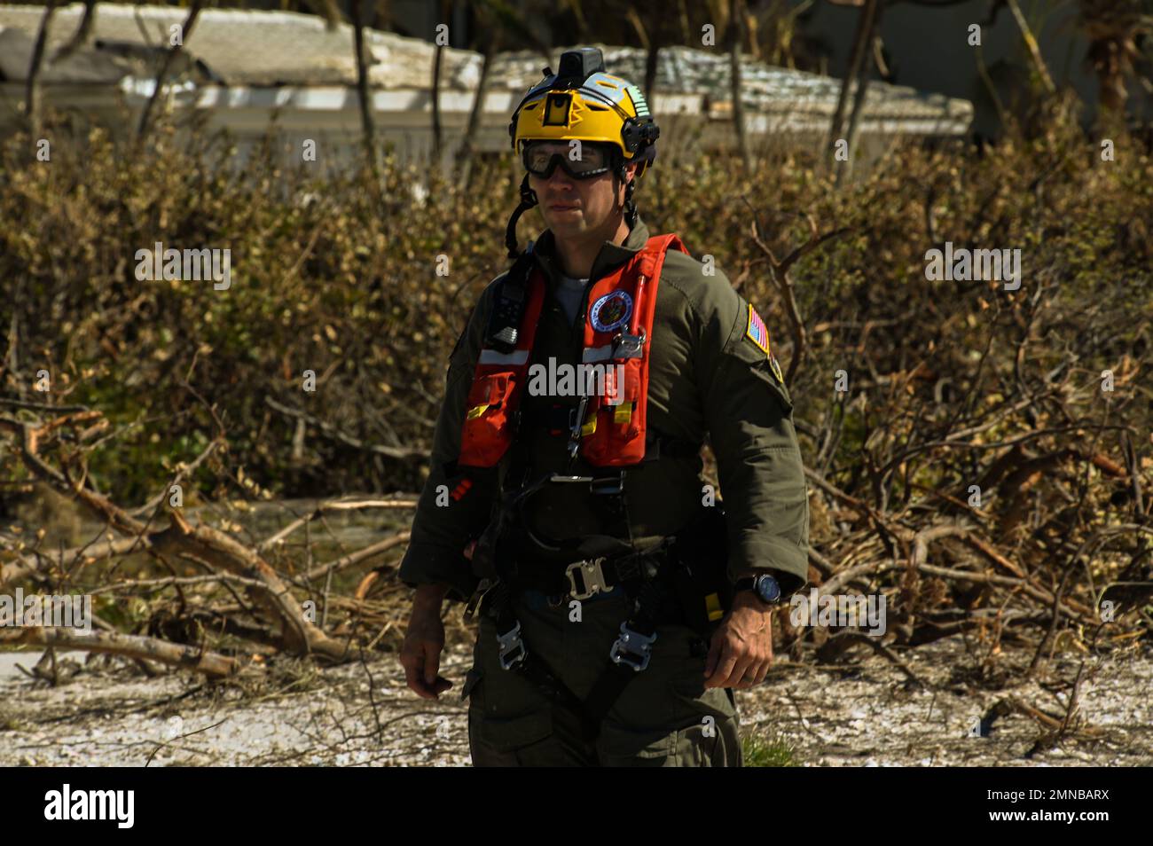 Aviation Survival Technician First Class Chad Watson searches for ...