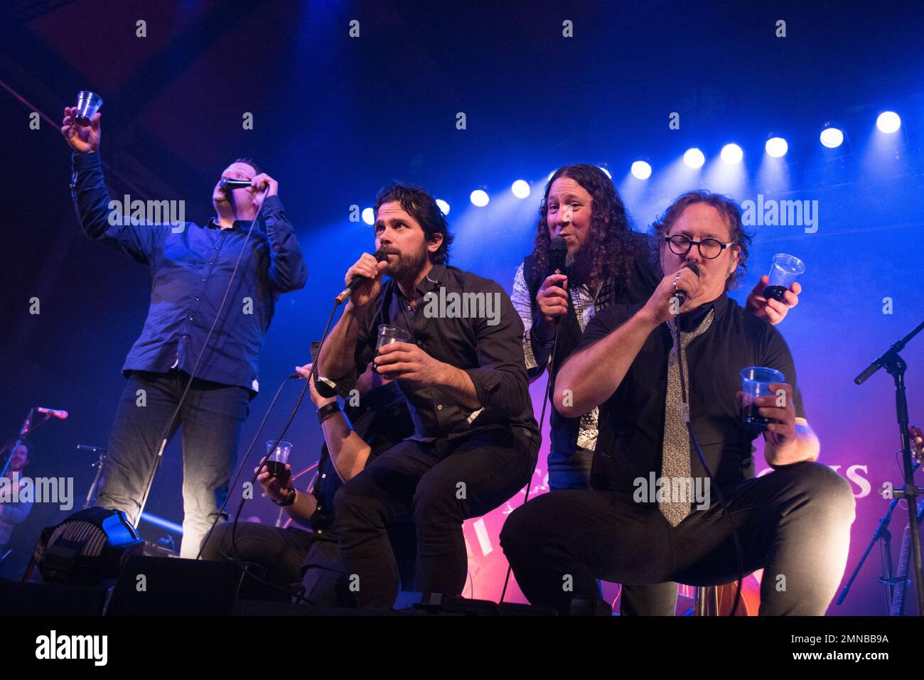 Glasgow Scotland. 19 January 2023. Le Vent du Nord, Canadian folk group ...
