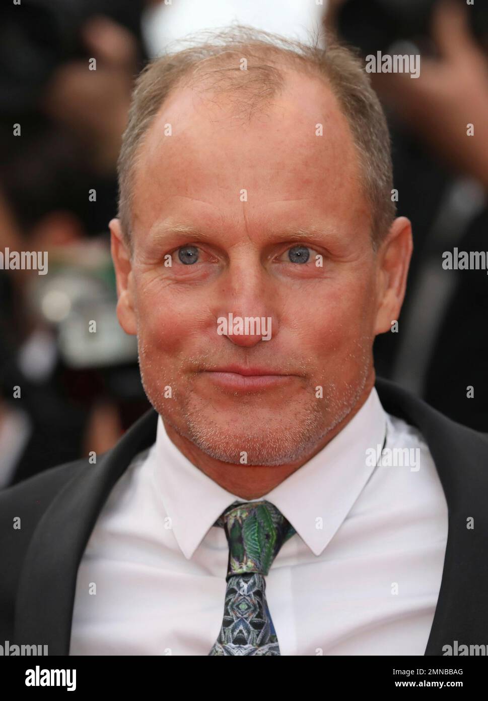 Actor Woody Harrelson poses for photographers upon arrival at the ...
