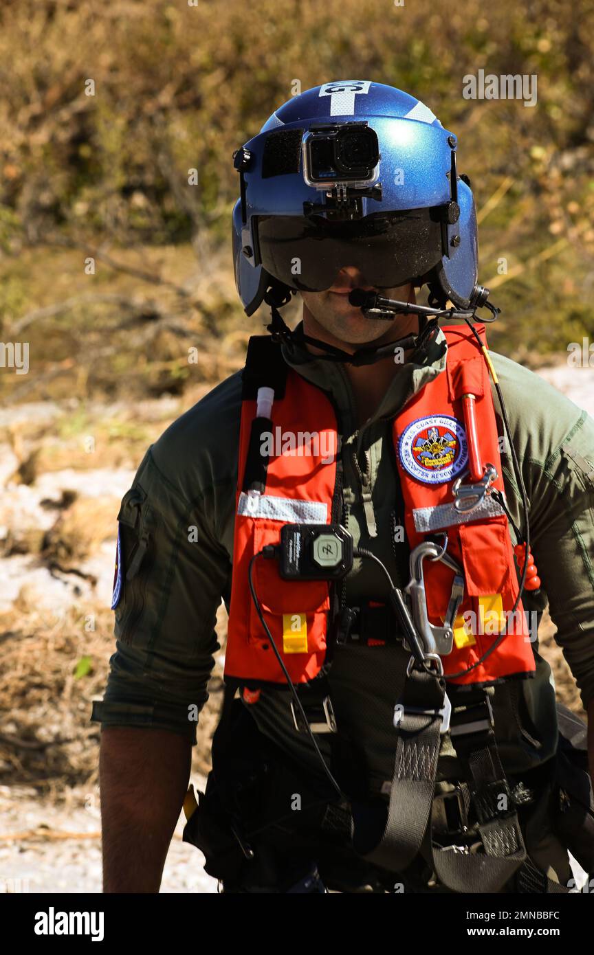 An Aviation Survival Technician from U.S. Coast Guard Air Station Miami ...