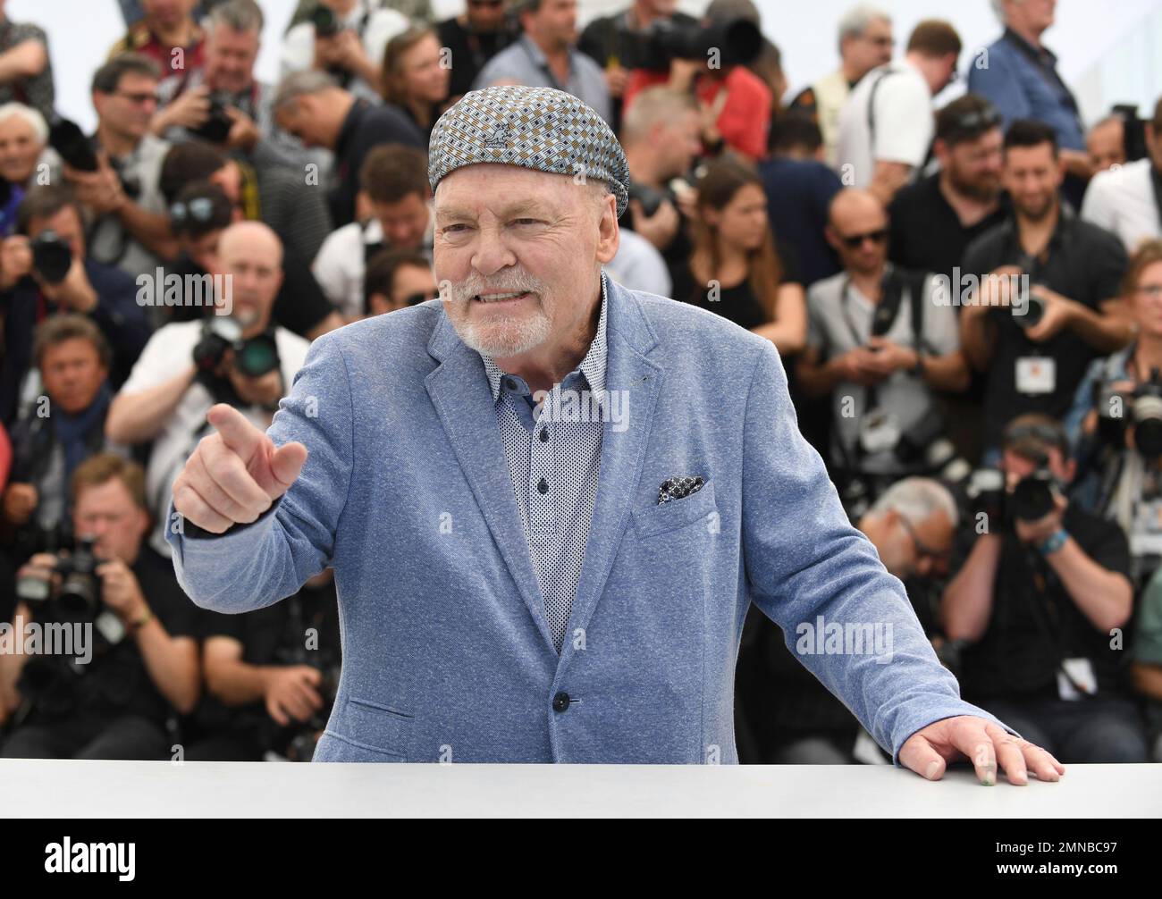Actor Stacy Keach poses for photographers during a photo call for the ...