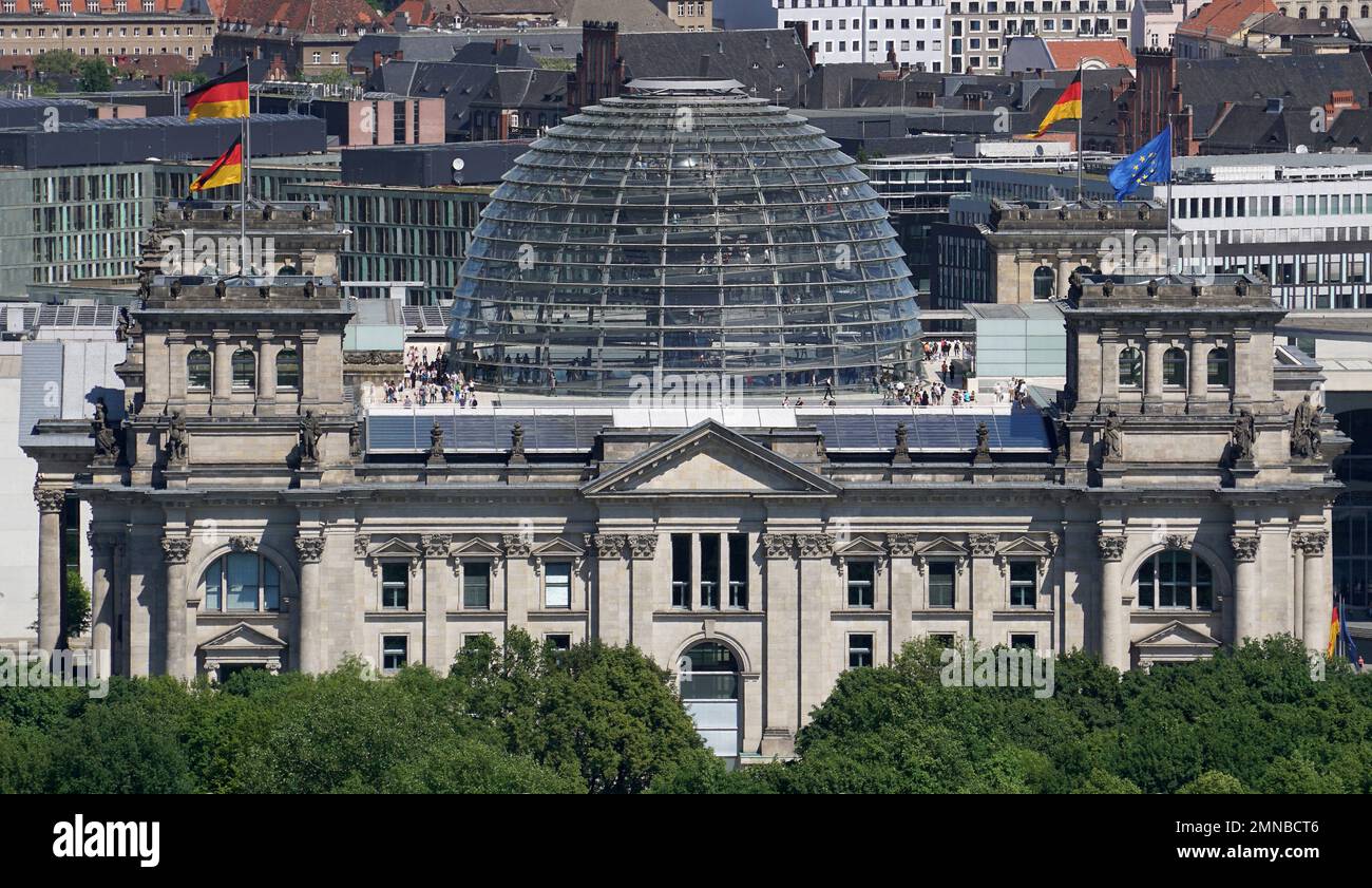 In this Tuesday, May 8, 2018 photo the Reichstag Building, host of the ...