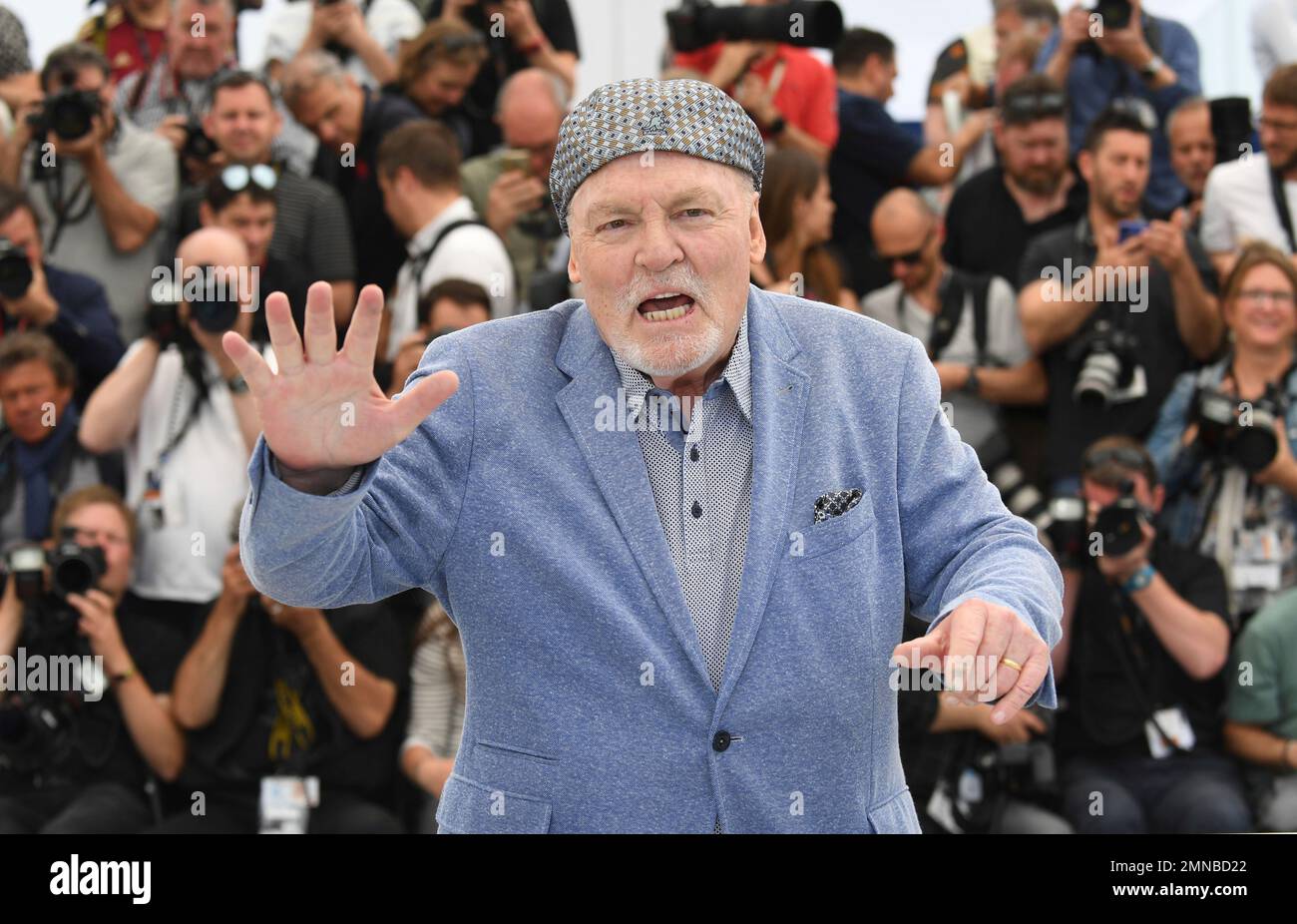 Actor Stacy Keach poses for photographers during a photo call for the ...
