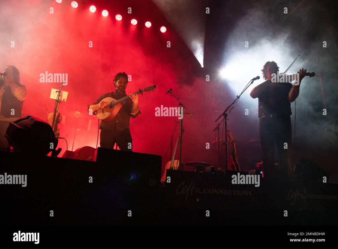 Glasgow Scotland. 19 January 2023. Le Vent du Nord, Canadian folk group ...