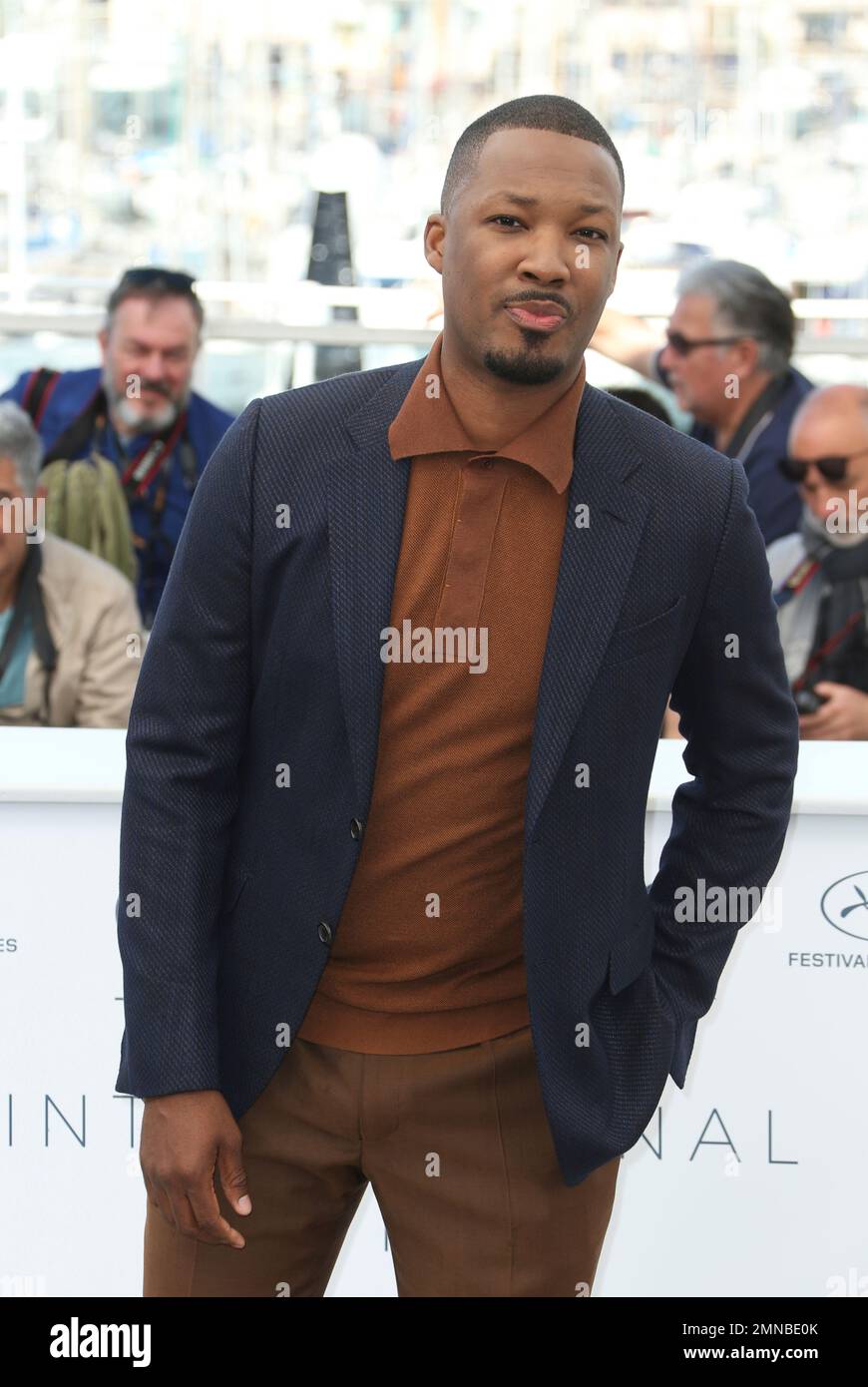 Actor Corey Hawkins poses for photographers during a photo call for the ...