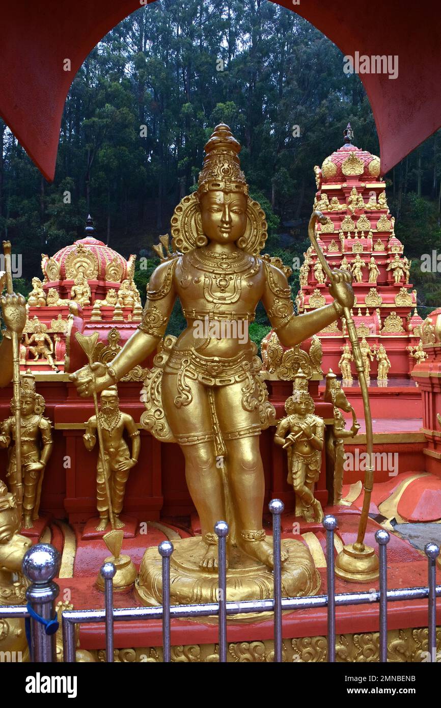 Seetha Amman Temple, Sita Eliya village, Central Province, Srí Lanka ...