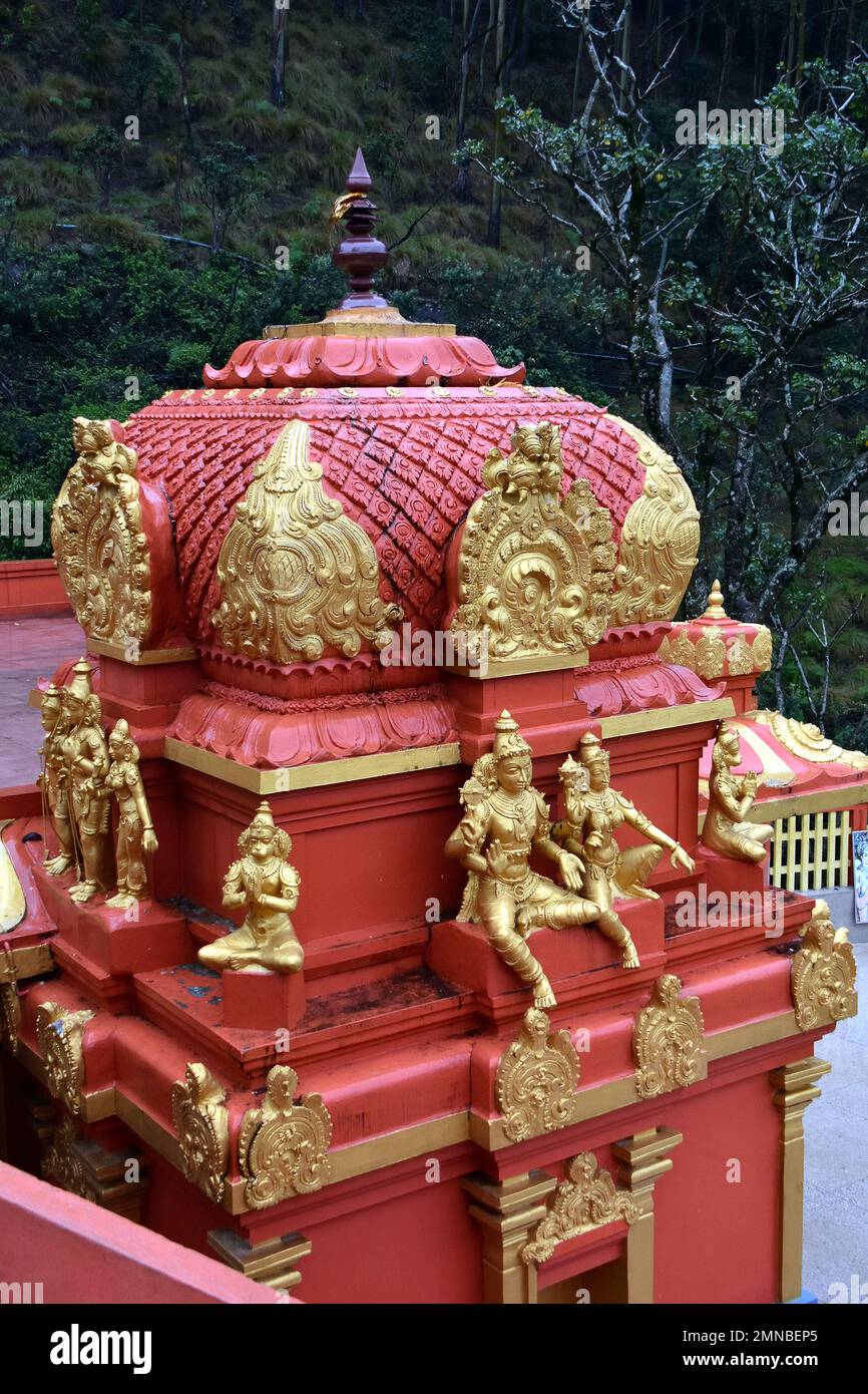 Seetha Amman Temple, Sita Eliya village, Central Province, Srí Lanka ...