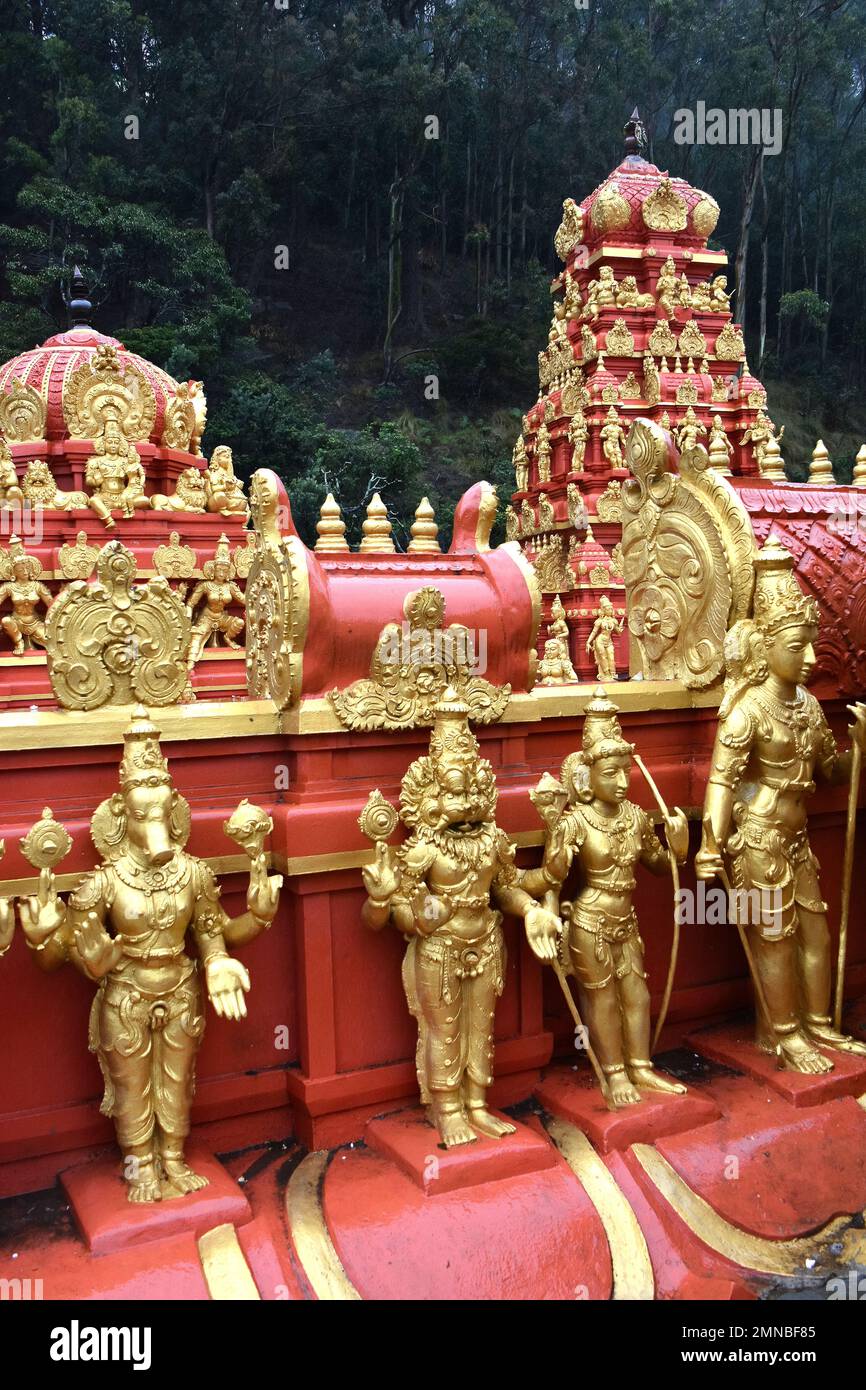 Seetha Amman Temple, Sita Eliya village, Central Province, Srí Lanka ...