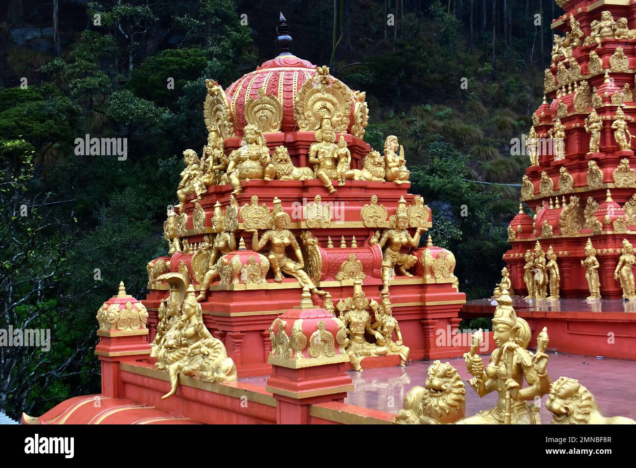 Seetha Amman Temple, Sita Eliya village, Central Province, Srí Lanka ...