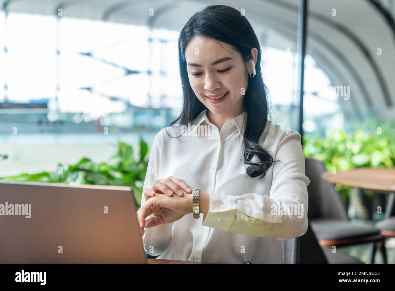 Business ladies leisure office watch Stock Photo - Alamy