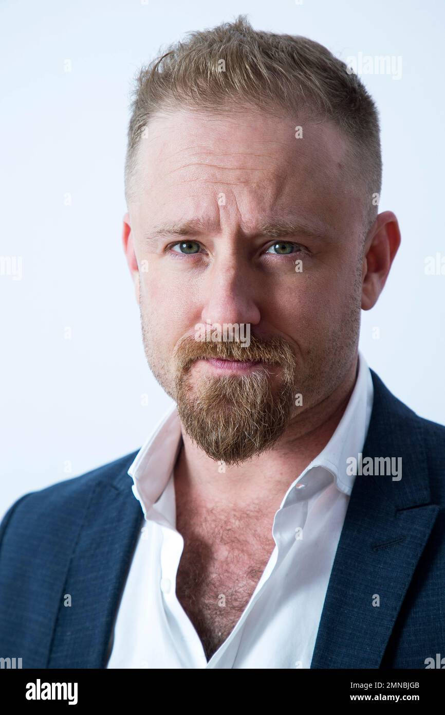 Actor Ben Foster poses for portrait photographs for the film Leave No ...