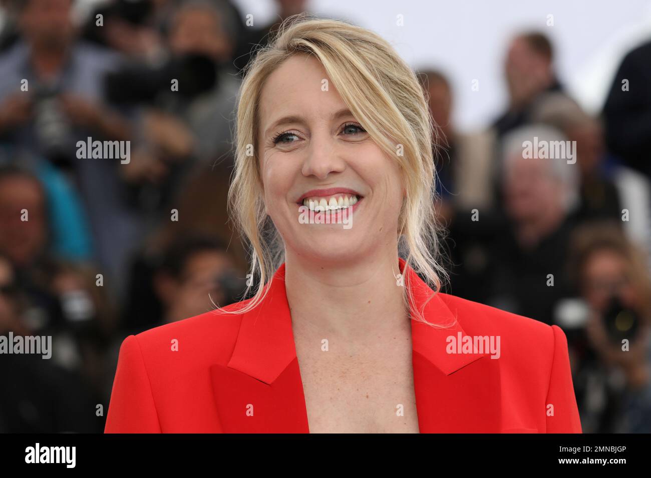 Director Andrea Bescond poses for photographers during a photo call for ...