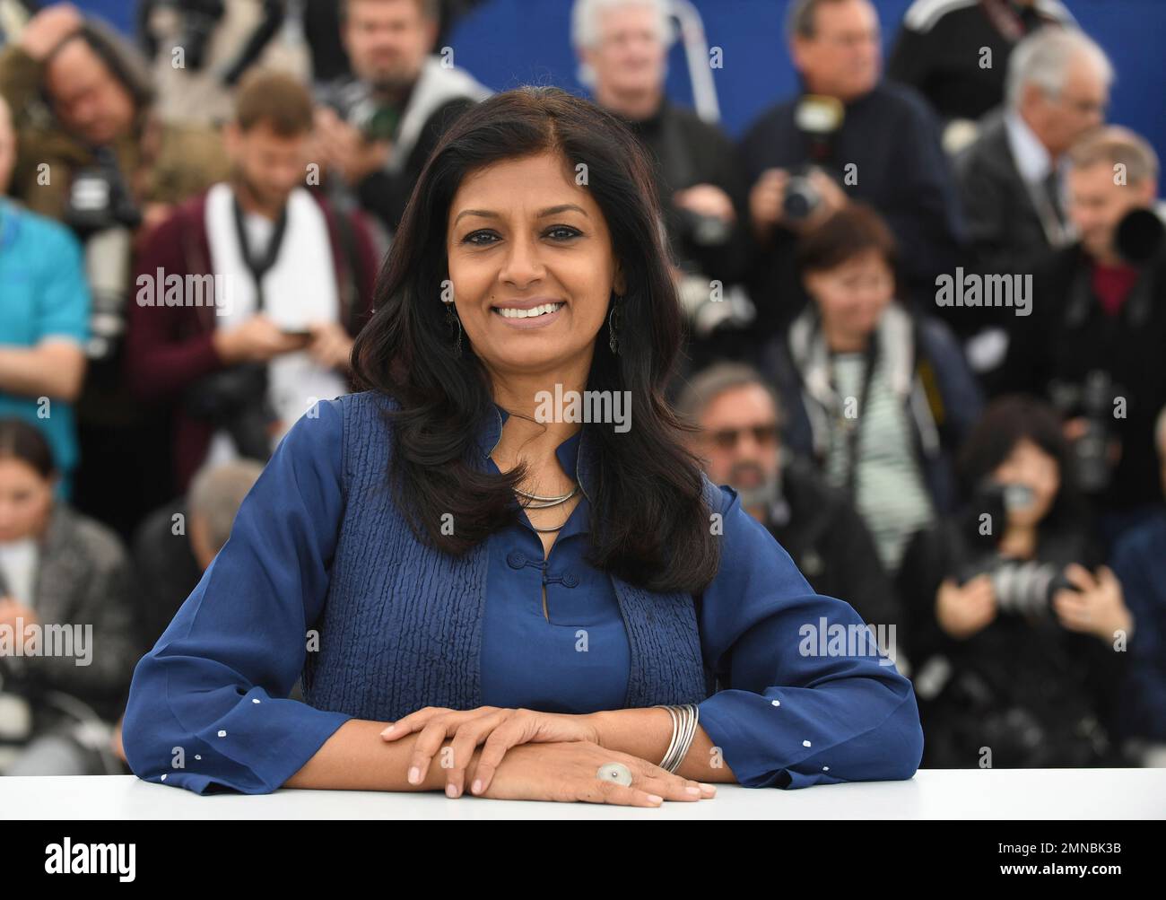 Director Nandita Das poses for photographers during a photo call for ...