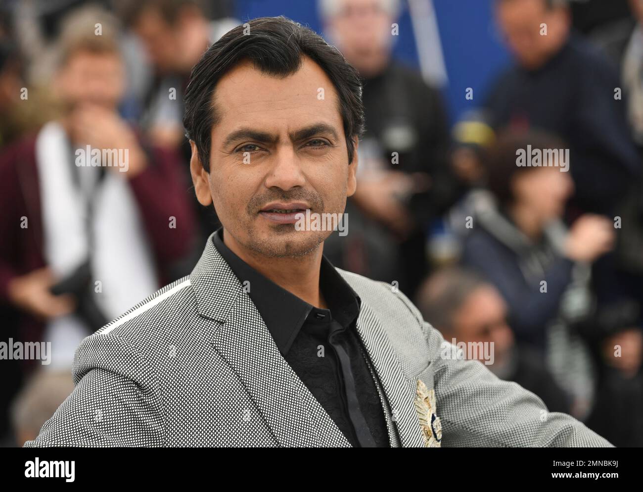 Actor Nawazuddin Siddiqui poses for photographers during a photo call ...