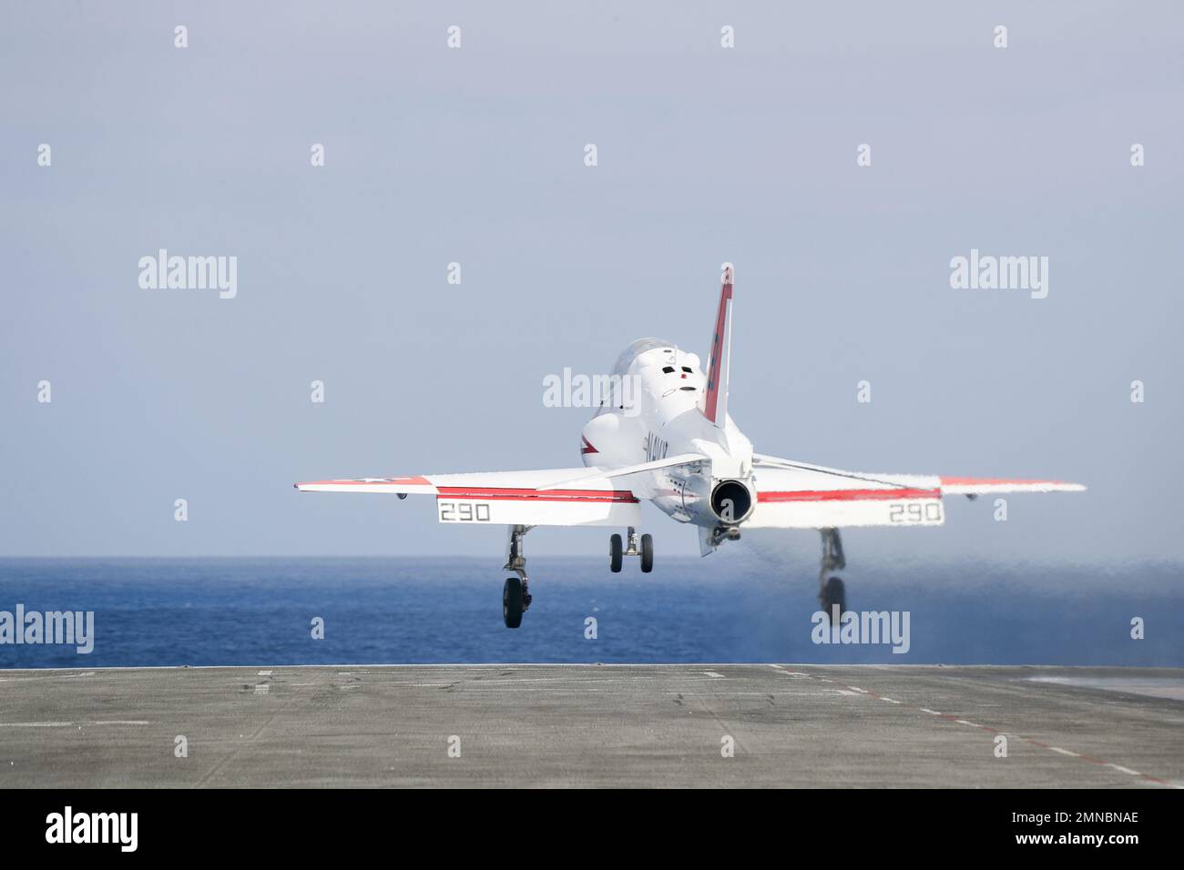 PACIFIC OCEAN (Sept. 29, 2022) A T-45C Goshawk training jet, assigned ...