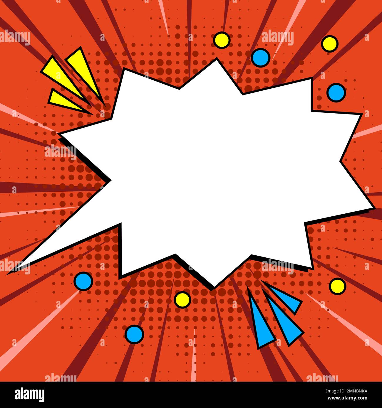 Comics Design Frames. Photo Frame Set With Explosion Bubbles For Add ...