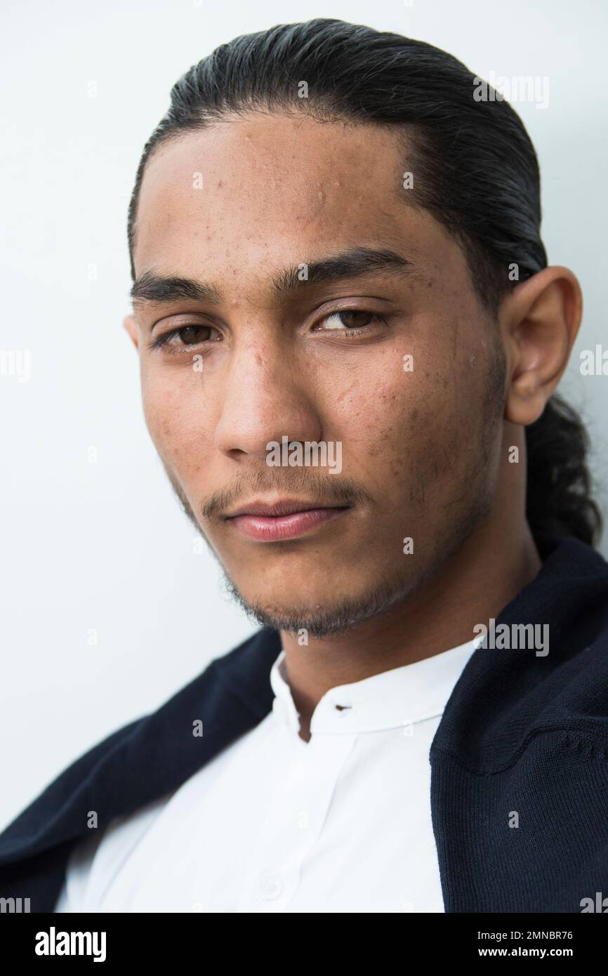 Actor Dylan Roberts poses for portrait photographs for the film ...