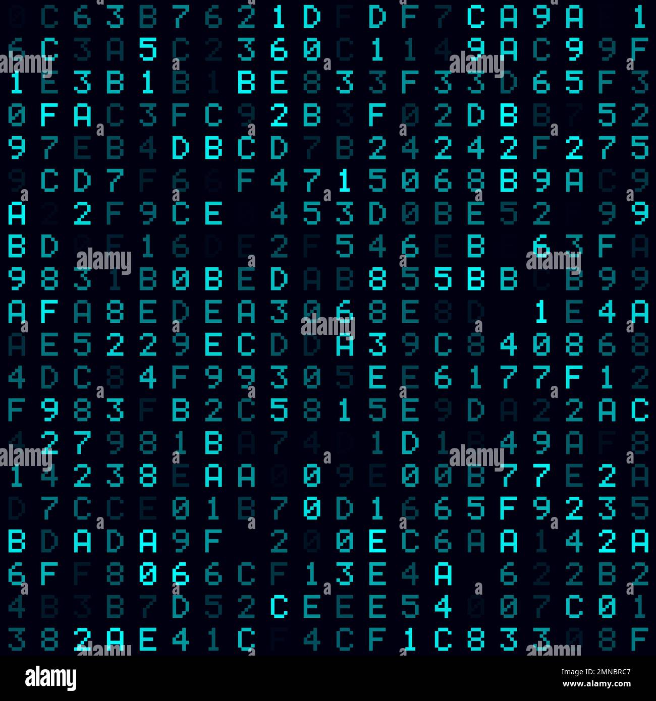 Cyan matrix number hi-res stock photography and images - Alamy