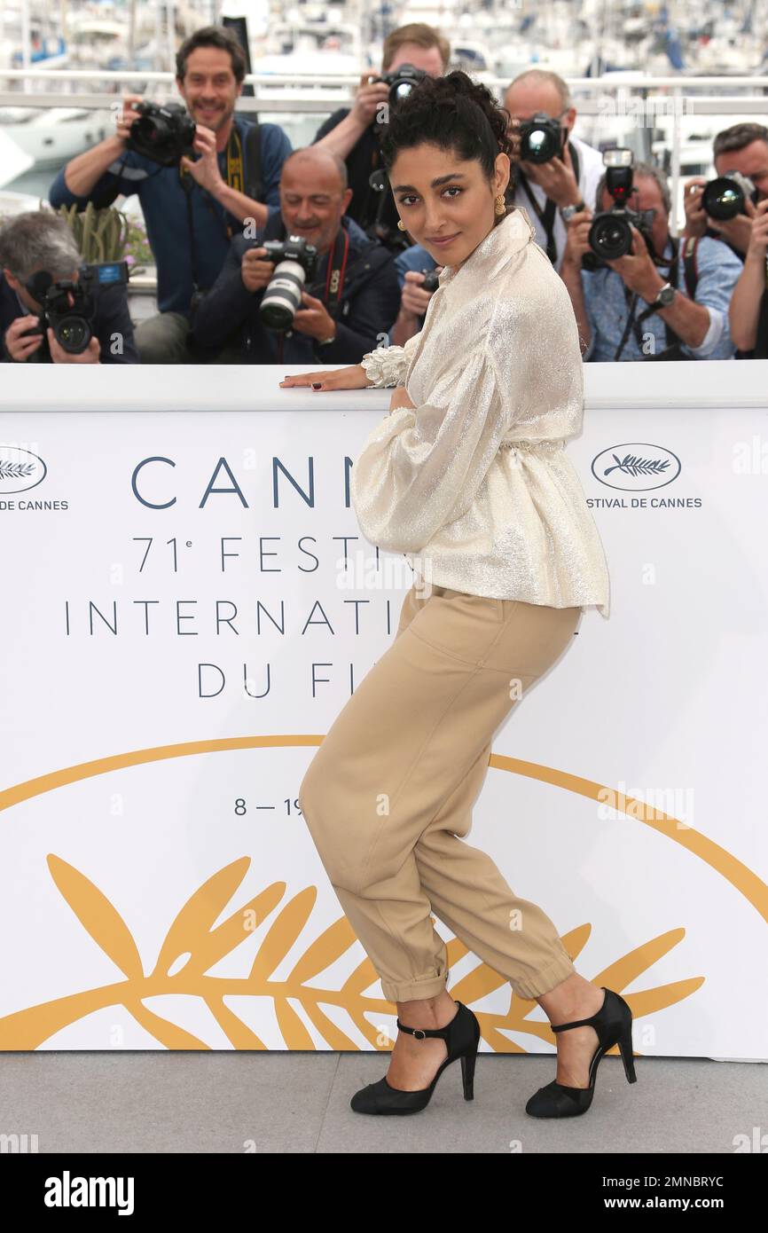 Actress Golshifteh Farahani poses for photographers during a photo call ...