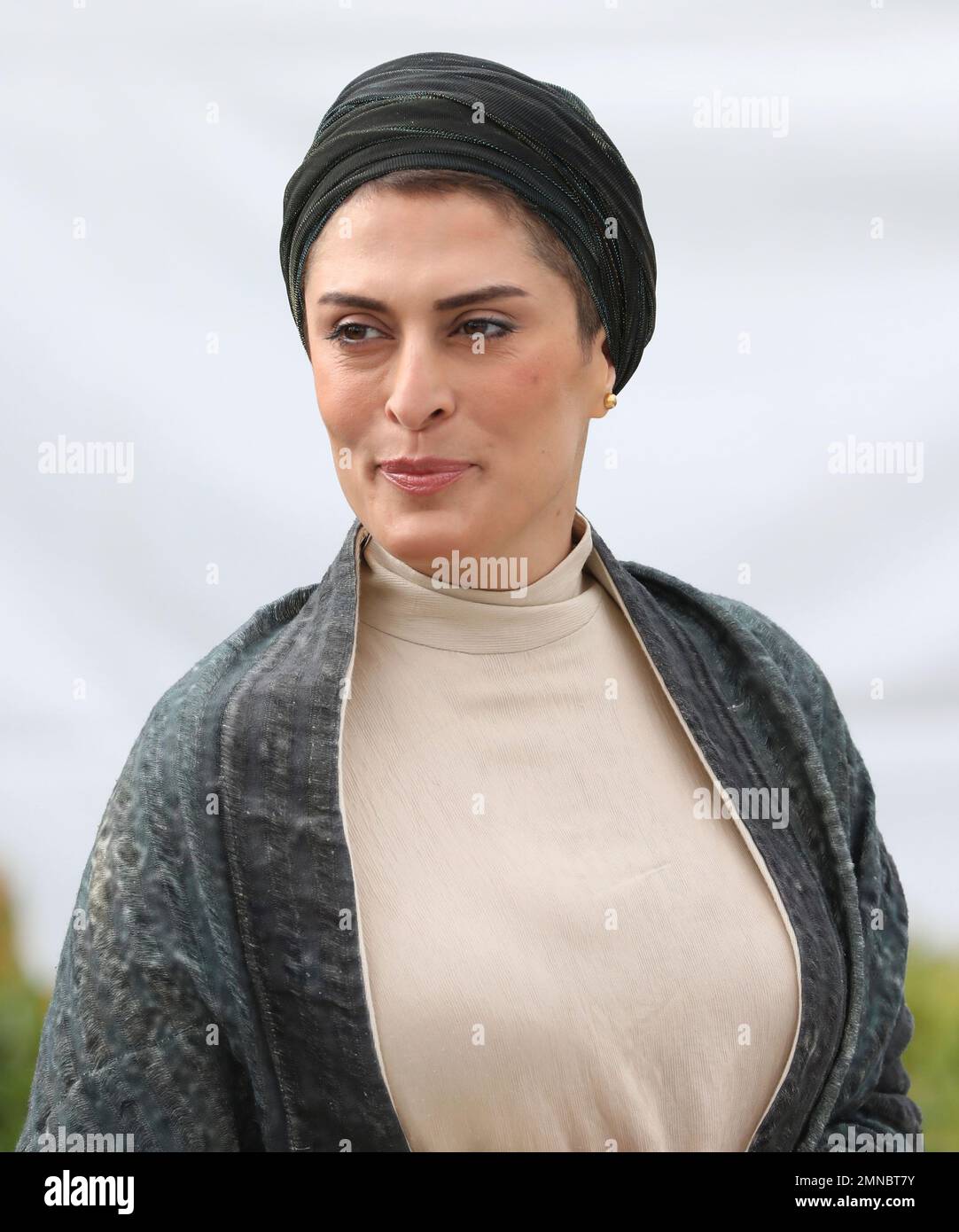 Actress Behnaz Jafari poses for photographers during a photo call for ...