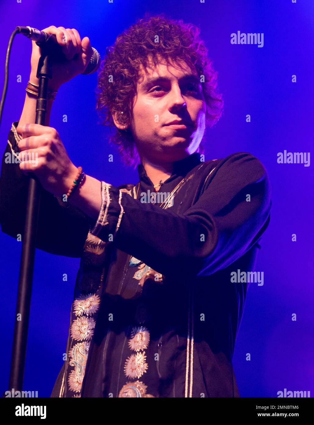 Josh Kiszka of the band Greta Van Fleet performs in concert at The ...