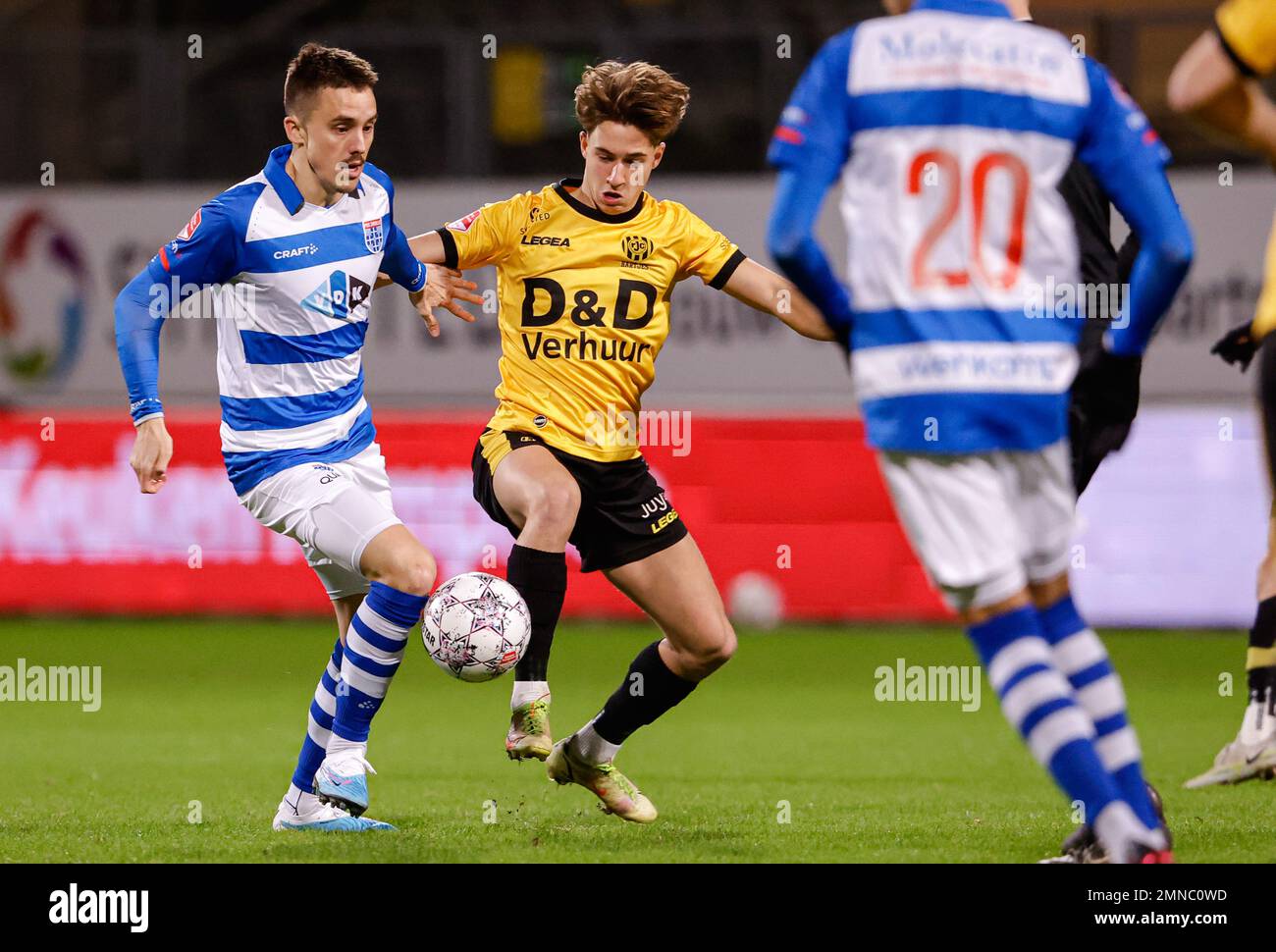 KERKRADE, NETHERLANDS - JANUARY 30: Ryan Thomas of PEC Zwolle Lennard ...