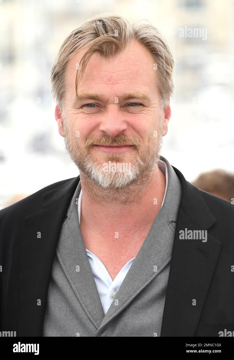 Director Christopher Nolan poses during a photo call at the 71st ...