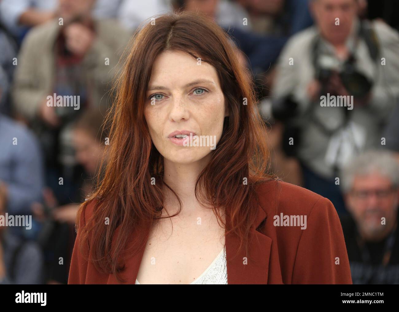 Actress Amelie Daure poses for photographers during a photo call for ...