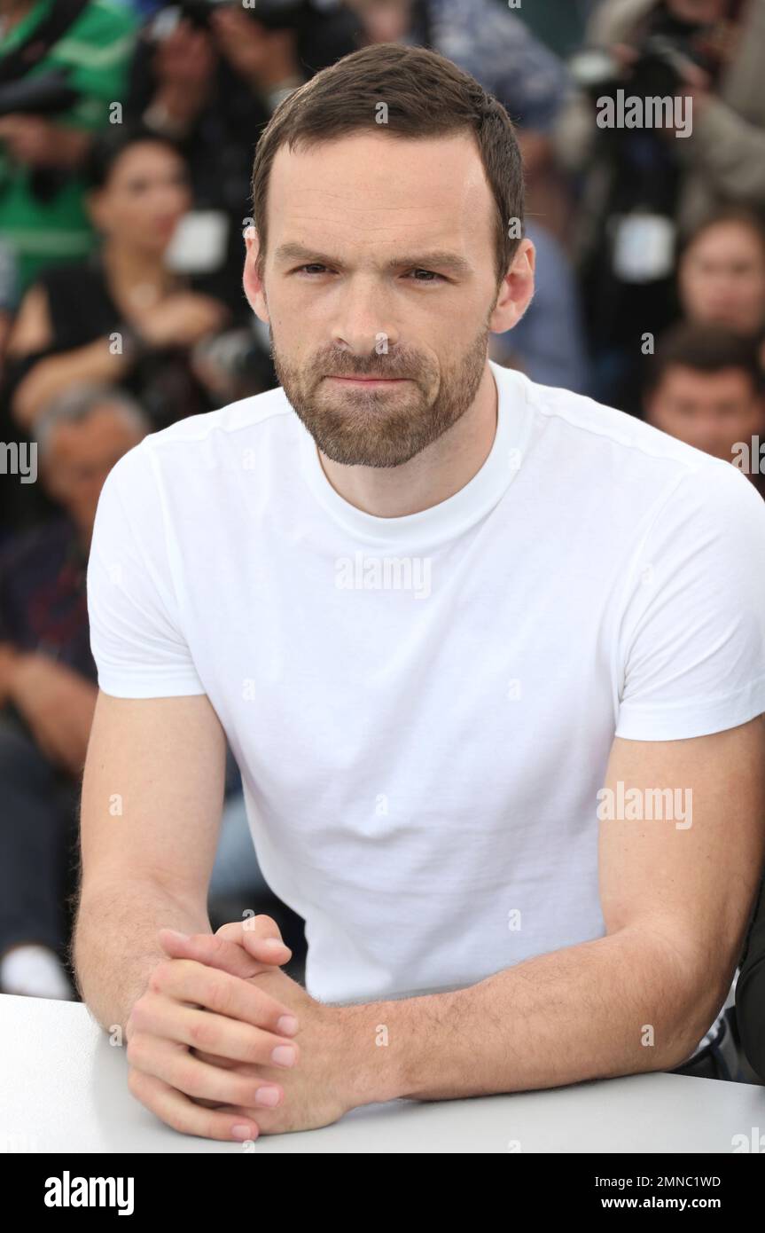 Actor Alban Lenoir poses for photographers during a photo call for the ...