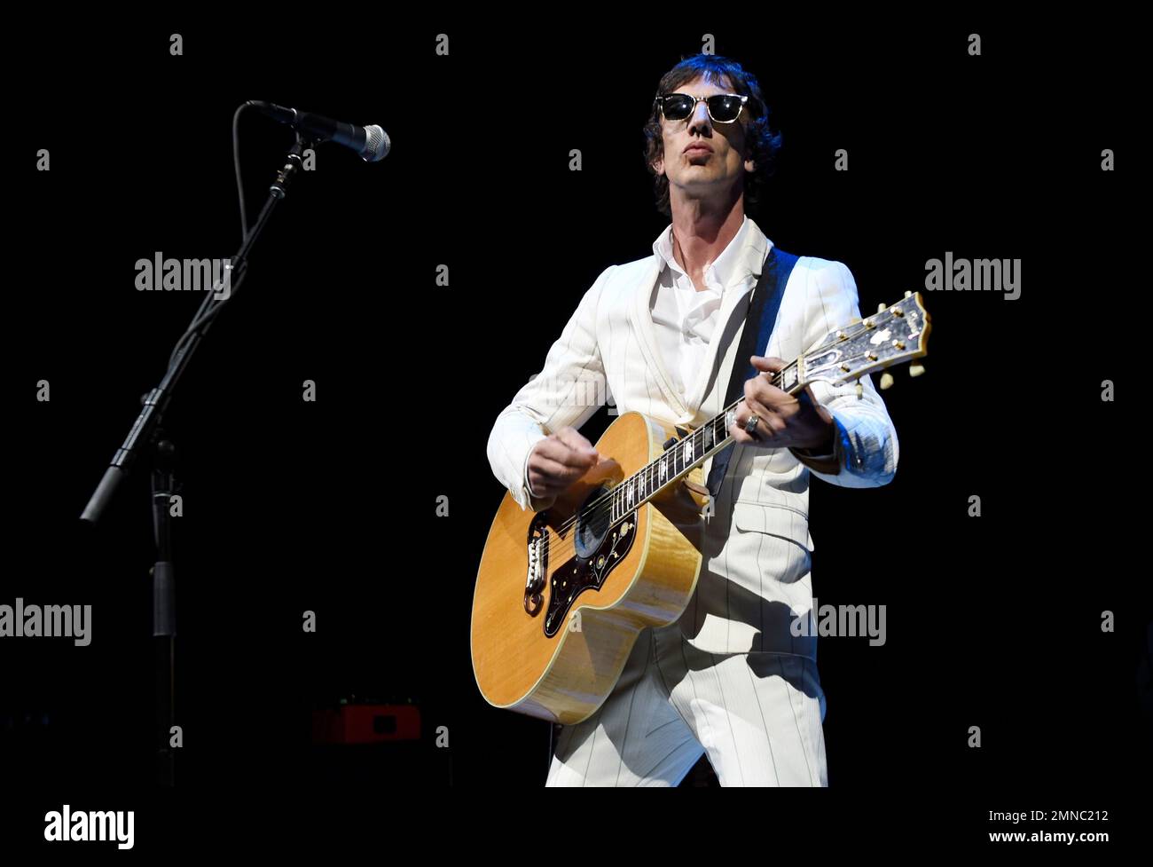 British singer/songwriter Richard Ashcroft performs at the Greek ...
