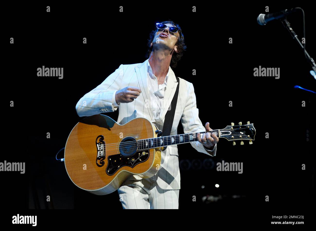 British singer/songwriter Richard Ashcroft performs at the Greek ...