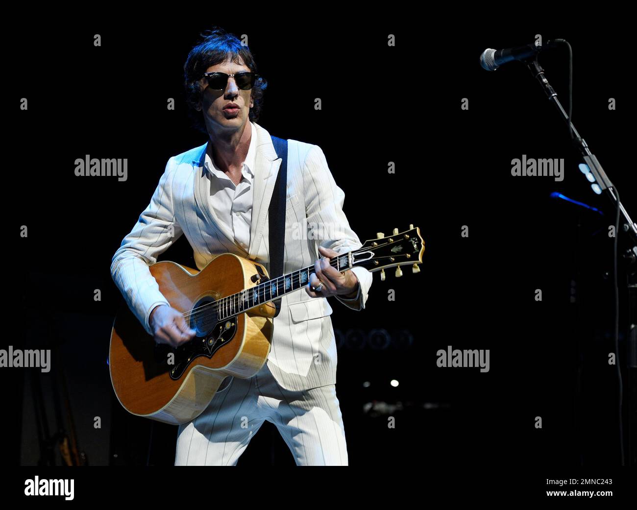 British singer/songwriter Richard Ashcroft performs at the Greek ...