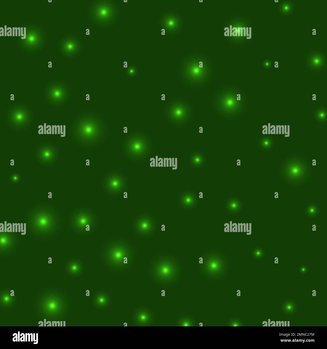 Starry background. Stars evenly scattered on green background ...