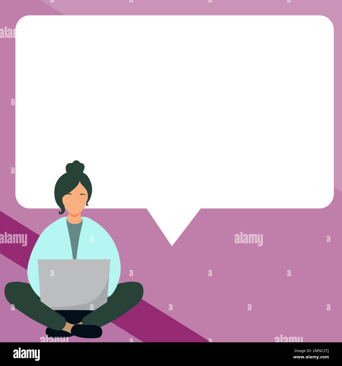 Typing computer behind Stock Vector Images - Alamy