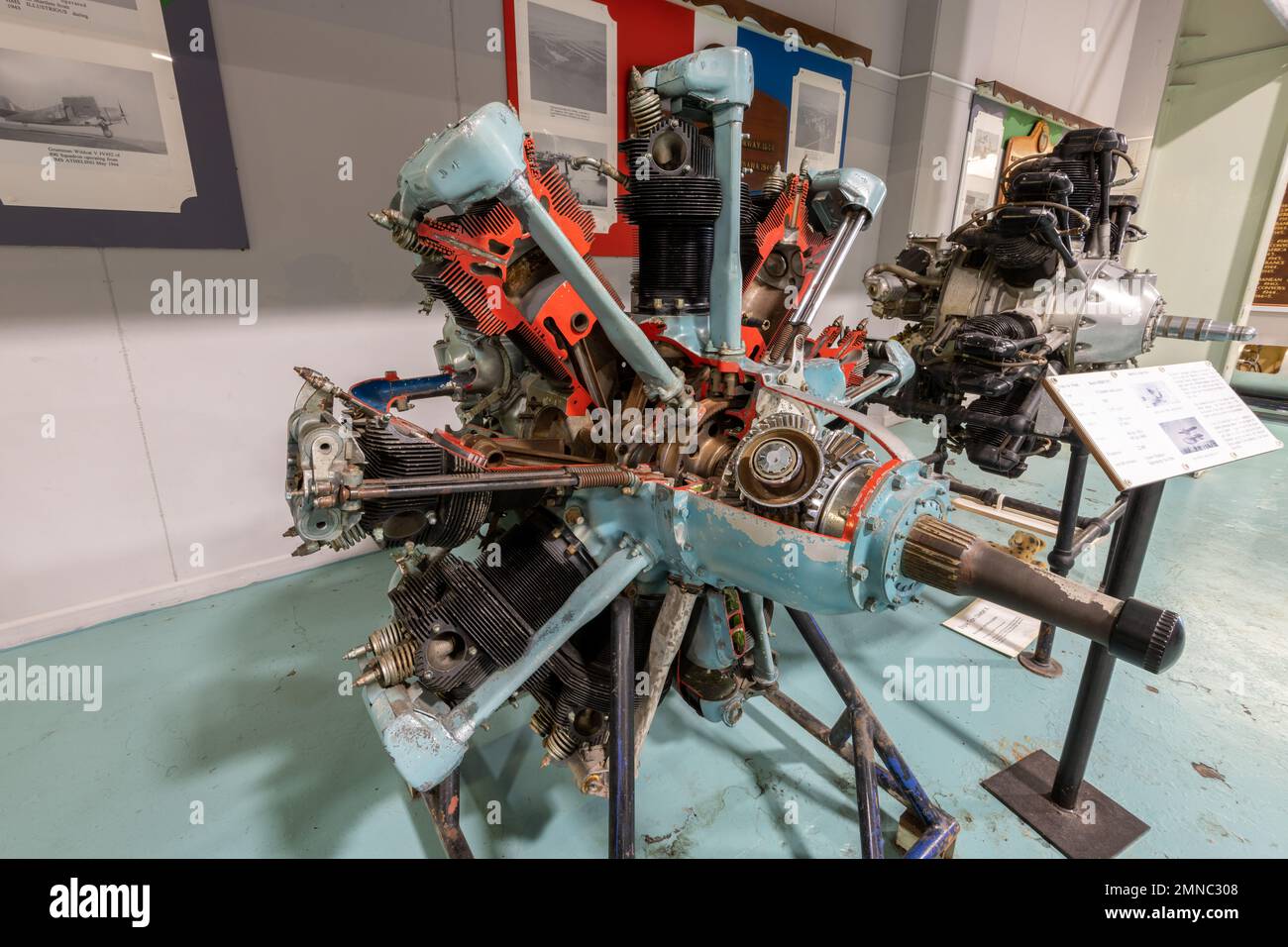 Yeovilton.Somerset.United Kingdom.October 23rd 2022.A Bristol Mercury ...