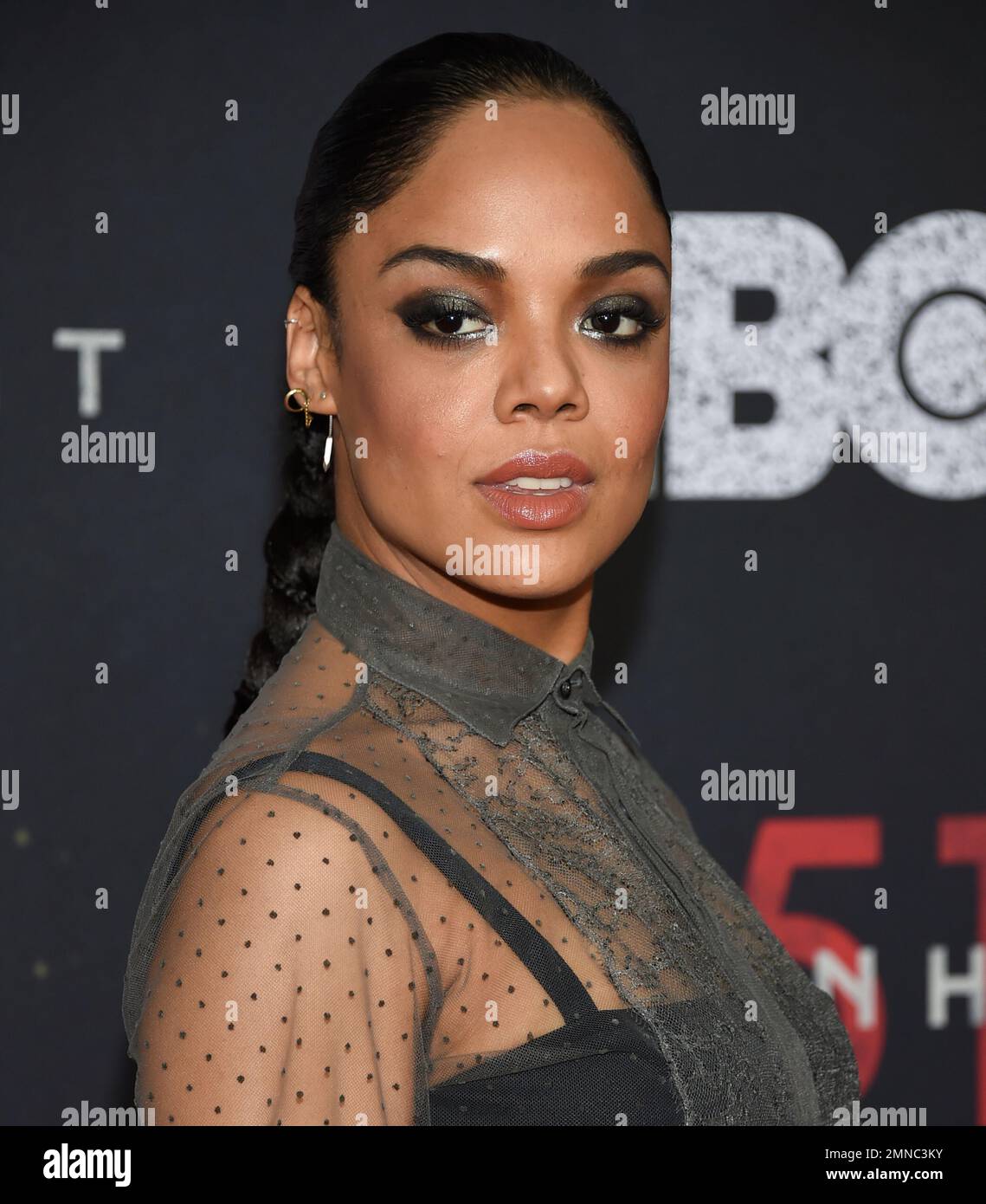 Actress Tessa Thompson attends the premiere of HBO Films' "Fahrenheit ...